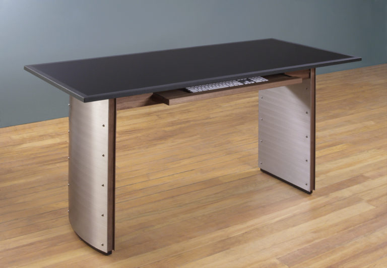 Crescent Computer Desk - Stoneline Designs